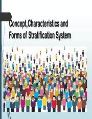 Stratification Pdf Concept Characteristics And Forms Of Stratification System Hetero Geneity