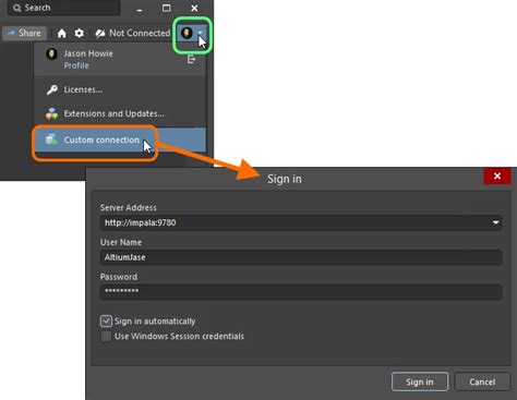 Accessing Your Workspace Altium Designer Technical Documentation