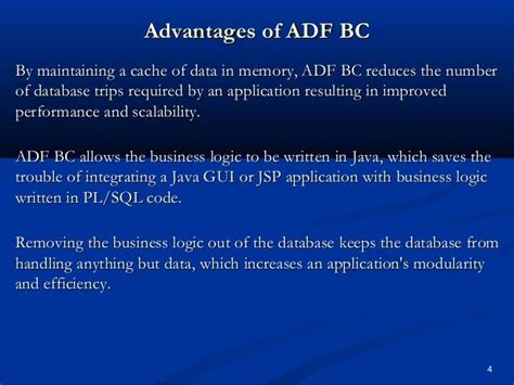 Introducing Adf Business Components