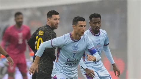 Psg Vs Saudi All Star Xi Highlights Cristiano Ronaldo Scores Twice But