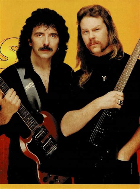 Tony Iommi Of Black Sabbath James Hetfield Of METALLICA Etsy