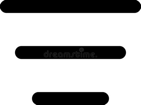 Hamburger Menu Flat Icons Ui Website Design Elements Navigation Icons