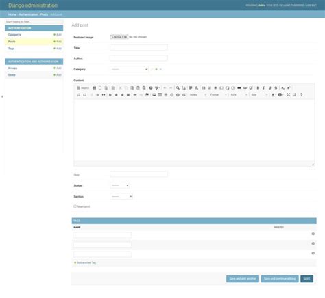 anuj kumar on linkedin blog management system using django python free…