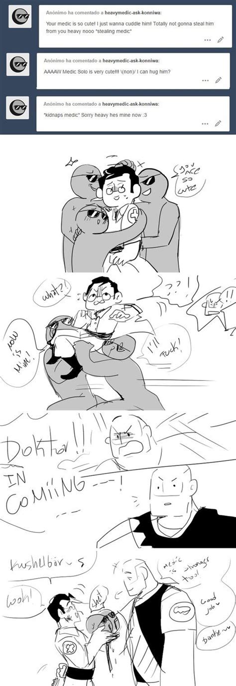 Anonymus Can Hug Medic By Konniwa Deviantart On DeviantArt Team