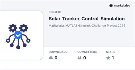 Solar Tracker Control Simulation Ecosystem Directory Marketdev