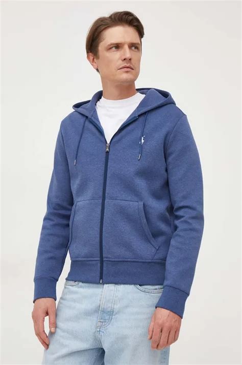 Кофта Polo Ralph Lauren мужская с капюшоном однотонная | ANSWEAR.ua