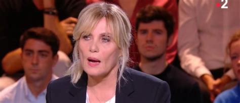 Emmanuelle Seigner est revenue hier soir sur ses propos polémiques