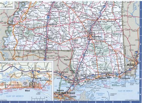 Map Of Southern Mississippi
