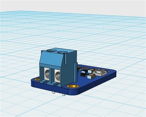 3d Printed Adafruit Mono 25w Class D Audio Amplifier By Sergey