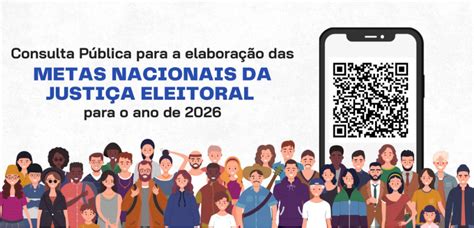 Metas Nacionais da Justiça Eleitoral para 2026 está disponível para