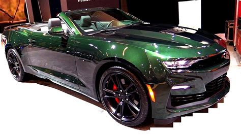 New 2021 Chevrolet Camaro Ss Convertible 6 2l V8 Sport Interior And