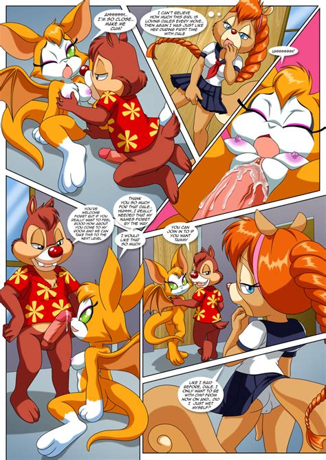 Rule 34 Bbmbbf Chip N Dale Rescue Rangers Comic Disney Female Furry