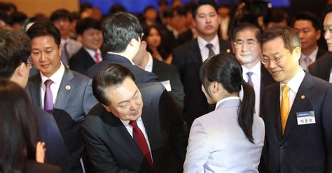 윤석열 대통령 미래 과학자와의 대화