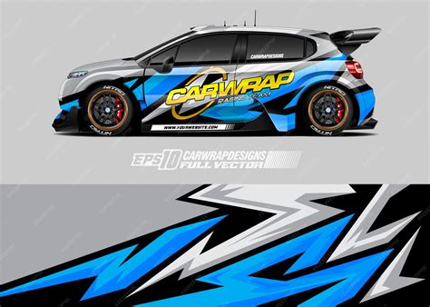 Premium Vector Racing Car Wrap Designs