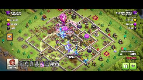 Max Th 11 E Drag Laloo 3 Star Attack Strategy Youtube