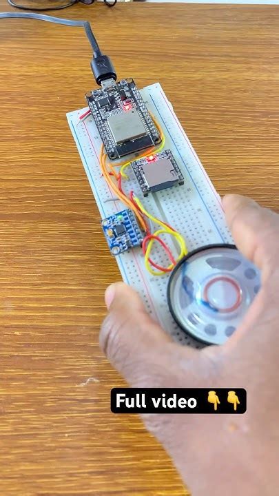 Diy Esp32 Project Using Mpu6050 And Dfplayer Mini Esp32 Electronics Engineering Youtube