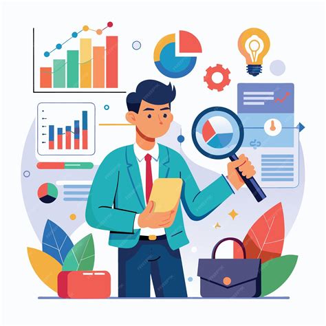 Premium Vector Analysis Report Research Result Chart And Diagram Dashboard Financial Graph