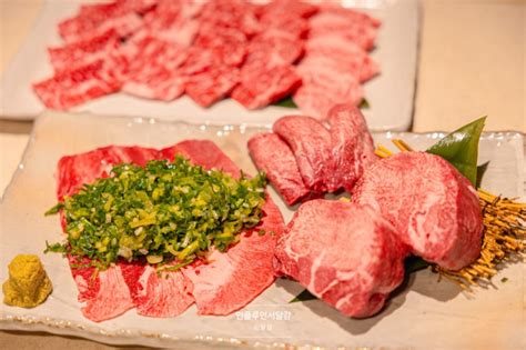 후쿠오카 텐진 야키니쿠 맛집 니쿠젠 무한리필 와규 네이버 블로그