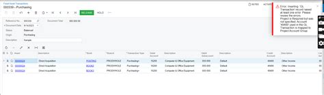 Direct Fixed Asset Acquisition Transactions Community