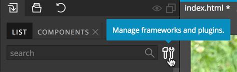 Activate Bootstrap Tools For Your Page Pinegrow Web Editor