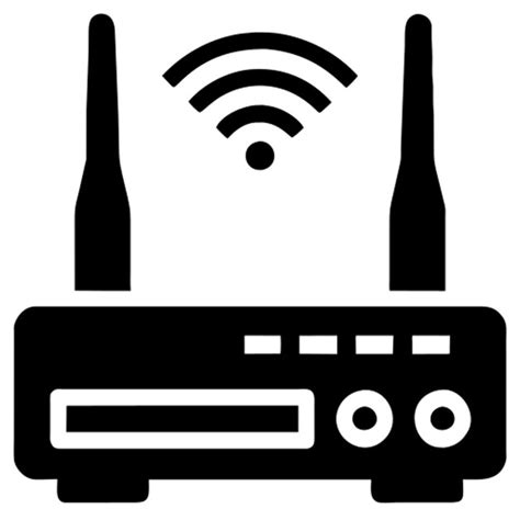 Premium Vector Wifi Router Icon