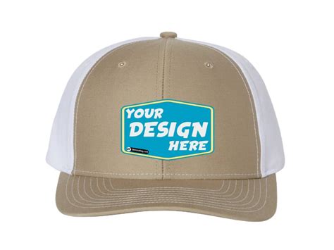Richardson Custom Trucker Cap 312 Custom Embroidery Logo Design