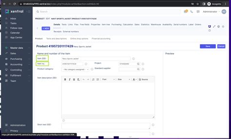 Xentral Integration Steps Hive En