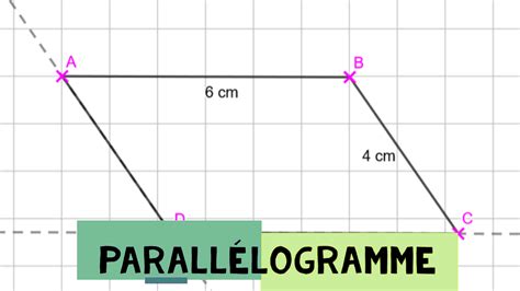 Le Parallelogramme Efgh Est Tel Que Eg 36 Cm Et Hf 72