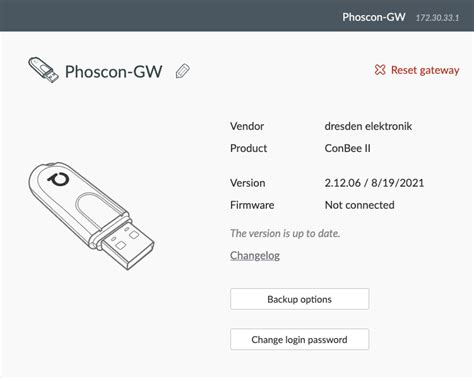 How Do Update Deconz Firmware Third Party Integrations Home Assistant Community