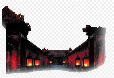 水墨画中国风江南人家PNG图片素材下载 图片编号qoogmbpq 免抠素材网