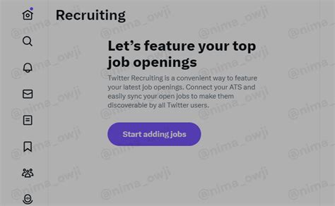 Twitter Experiments With Job Posts As Part Of New Recruiting Element