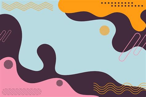 Premium Vector Gradient Blob Abstract Background