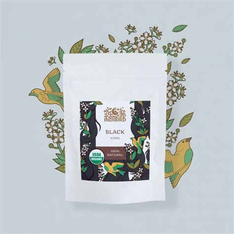BLACK Henna, Indibird (Хна ЧЕРНАЯ, Индибёрд), 50 г. - купить с ...