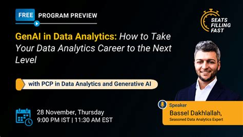 genai in data analytics career boost webinar