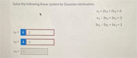 Solved Liner Algebra
