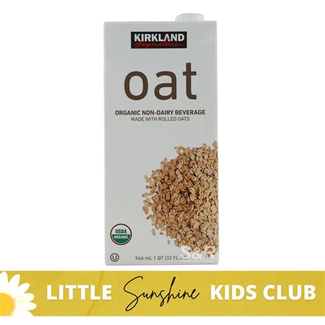 Kirkland Signature Organic Non Dairy Oat Beverage 946ml Shopee
