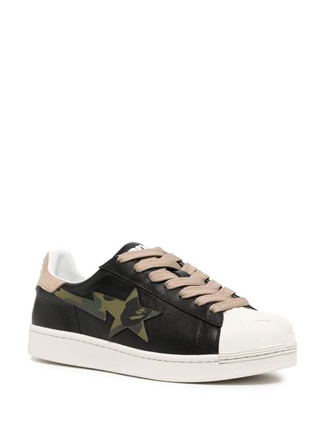A Bathing Ape® Bape Sta Low Top Sneakers Farfetch