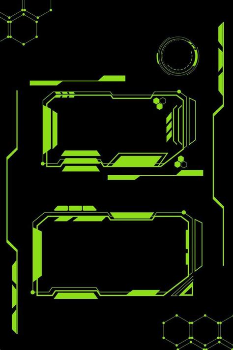 Background Technological And Shape Modern Virtual 36368463 Vector Art