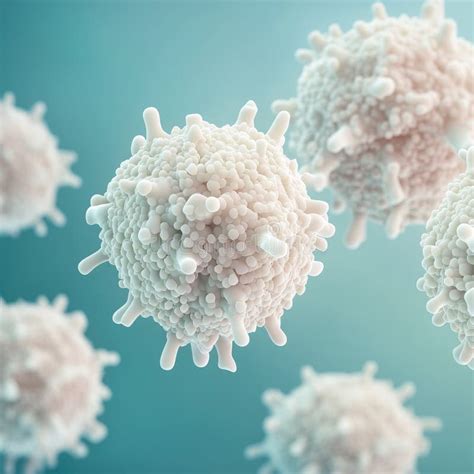 Cellular Defense Leukocytes Under A Microscope Showcasing Their