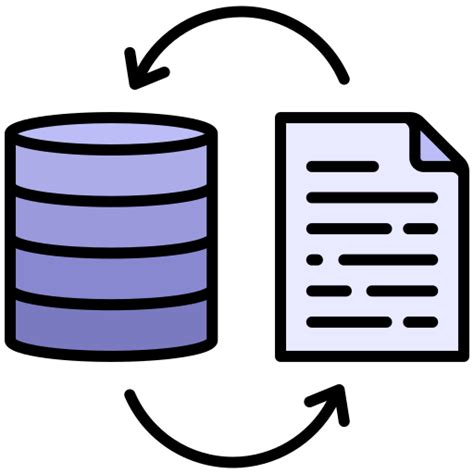 Data Transformation Generic Color Lineal Color Icon