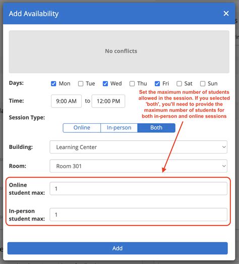 Tutors: How to Set Weekly Recurring Availability – Upswing