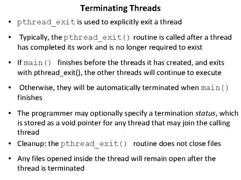 Operating Systems Posix Threads Programming Processes And Threads