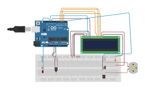 Circuit Design Automatic Room Temperature Controller By Manan And Nishchay Tinkercad