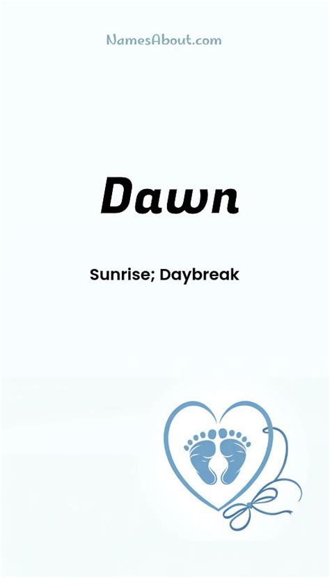 Dawn Name Meaning & Origins, Nicknames, Sibling Ideas
