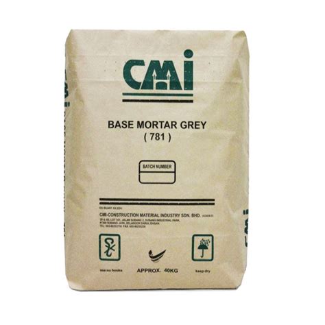 Cmi 781 Grey Base Coat Plaster Cement 40kg