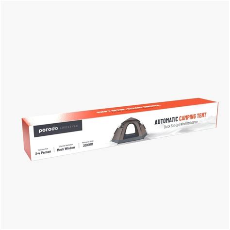 چادر مسافرتی پورودو 4 نفره Porodo مدل Pd Lf4pact