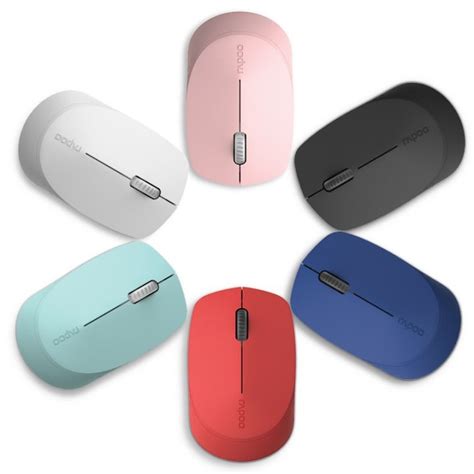 Rapoo M100 Bluetooth Multimode Wireless Mouse Bluetooth 3 0 Bluetooth 4 0 Wireless 2 4g Silent