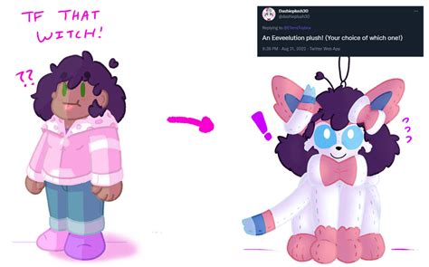 Tf That Witch Sylveon Plush By Ellenstoybox On Deviantart