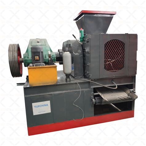 Coal Coke Gypsum Iron Concentrate Powder Briquette Press Making Machine Coal Briquette Machine