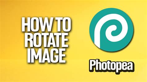 How To Rotate Image In Photopea Tutorial Youtube